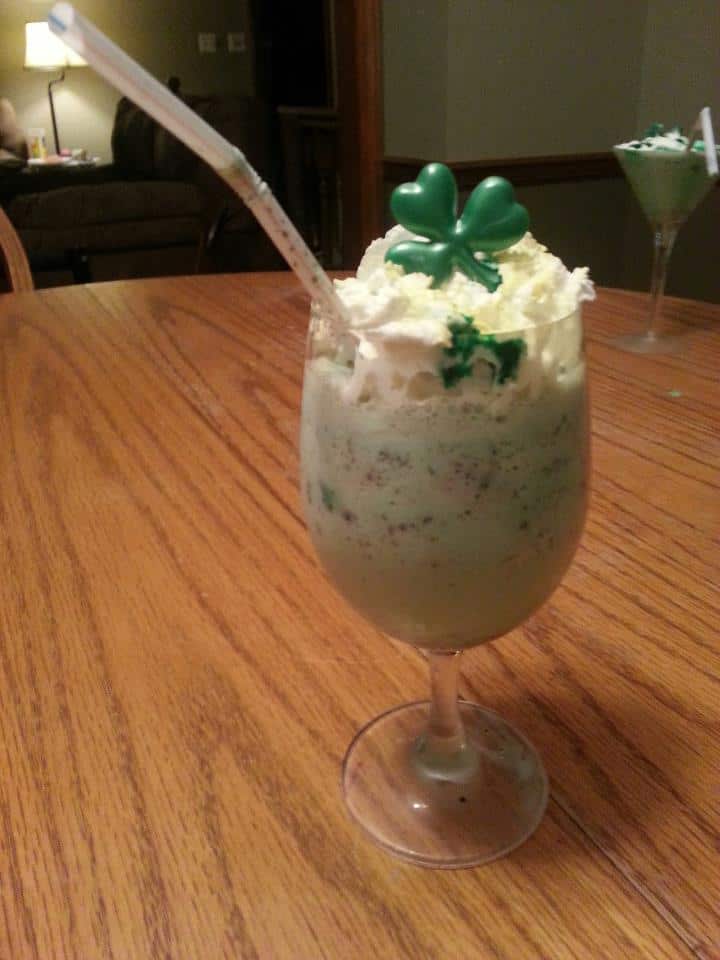Easy St. Patrick's Day Recipe: Shamrock Shakes at Home!
