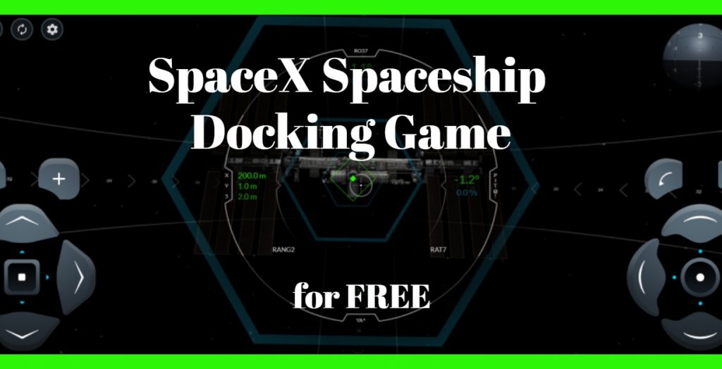 Dock a SpaceX Spaceship Docking Game Online for Kids & Adults (Play Now!)