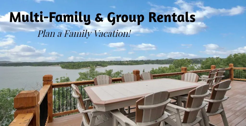 Multi-Family Vacation Rentals: Perfect for Large Families or Groups!
