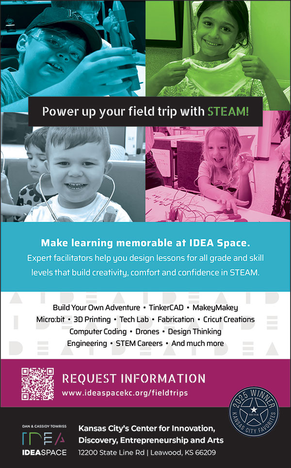 Dan & Cassidy Towriss IDEA Space KC Field Trip • iFamilyKC